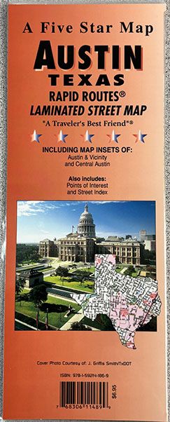 Austin, Texas (Rapid Route) Rapid Route - GM Johnson Maps