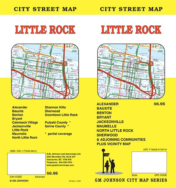 Little Rock Streetcar Map