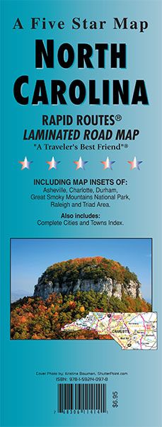 North Carolina, North Carolina (Rapid Route) Rapid Route - GM Johnson Maps