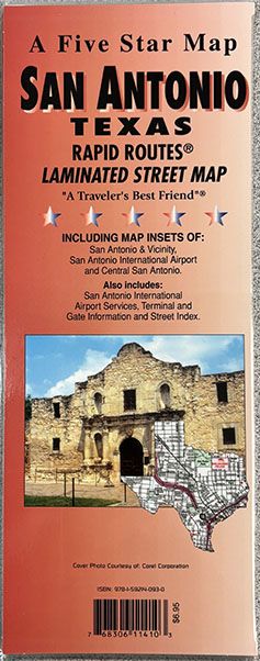 San Antonio, Texas (Rapid Route) Rapid Route - GM Johnson Maps