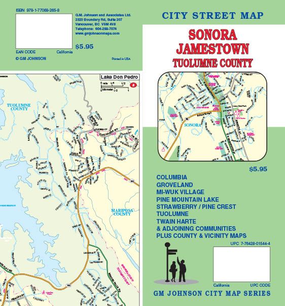 Map Sonora California