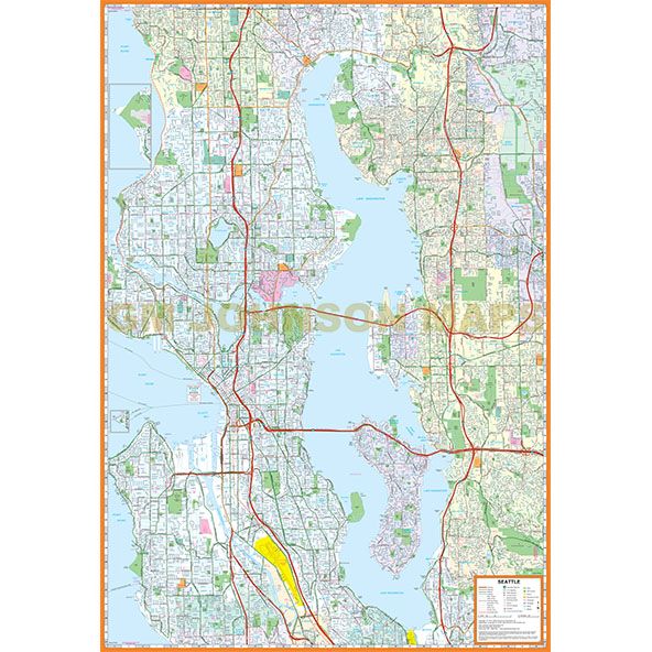 Street Map Of North Seattle Wa